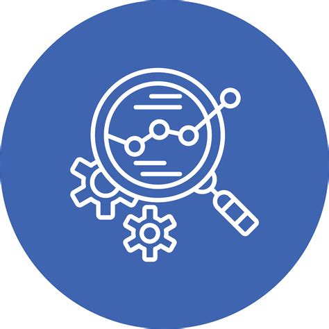 Diagnostic Analytics Line Circle Background Icon 17620510 Vector Art At Vecteezy