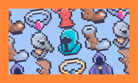 FREE FANTASY RPG Inventory Icon Pack 16x16 60 Icons Armors By FrogyDev