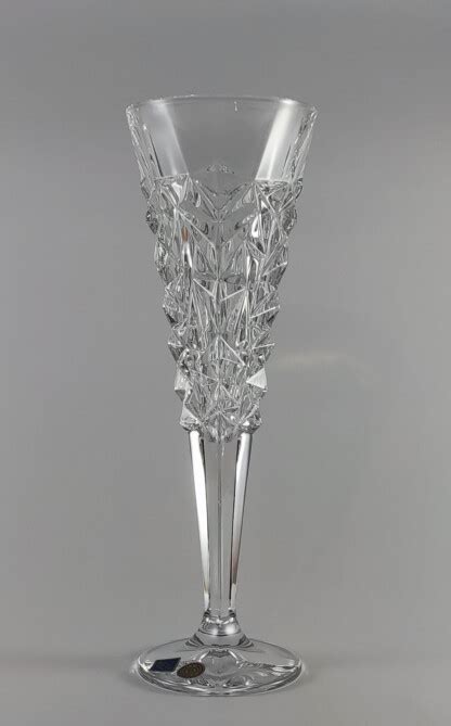 Чаша за шампанско декорирана 200мл 2бр — МАГАЗИН ЗА КРИСТАЛ БОХЕМИЯ