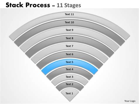 Stack Process 11 PowerPoint Templates Download PPT Background Template Graphics Presentation