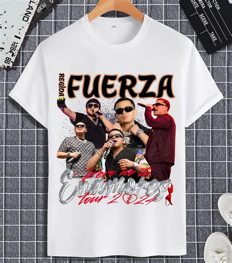 Fuerza Regida Tshirt Design Digital File 300 Dpi Png File Ready To