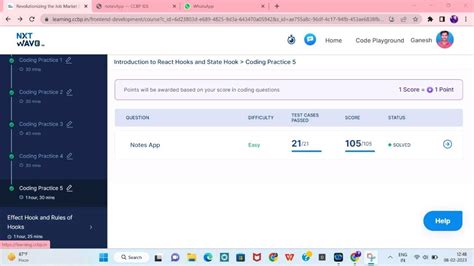 Ganesh Rayala On Linkedin Bye Bye Frontend👏👋 React Hooks Completed Successfully 🥳🥳🎉🎉🔥💯