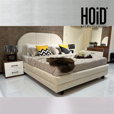 Wok Fabric Bed Code Side Table With Code Dresser And Mirror Hoidpk