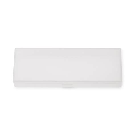 Muji 무인양품 공식 온라인스토어 폴리프로필렌 펜 케이스 반투명 L