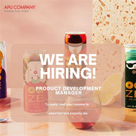 Apu Company On Linkedin Power Up Your Career With Apu As A Product Development Manager 🤩