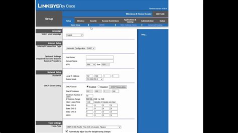 Cisco Linksys Wireless Router Setup YouTube