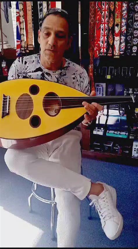 Bashir Acoustic Electric Oud By Omar Bashir Sultan Instrument