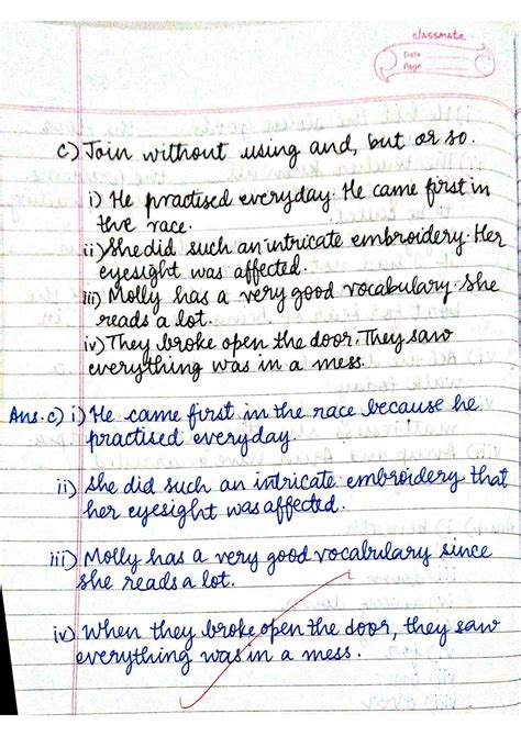 ICSE English Language Class X Handwritten Notes PDF Education