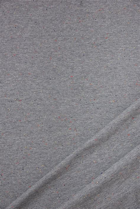 Speckled Knit In Grey Melange The Confident Stitch