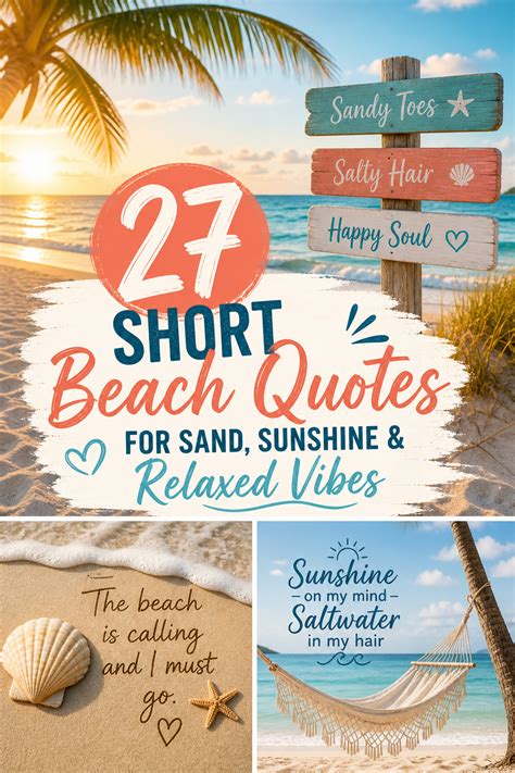 Quotes Of The Beach And More Artofit