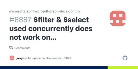 Filter Select Used Concurrently Does Not Work On Pages Microsoft