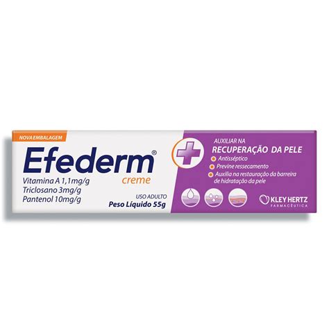 Creme Efederm Kley Hertz 55g Resilifarma Saúde Em Primeiro Lugar