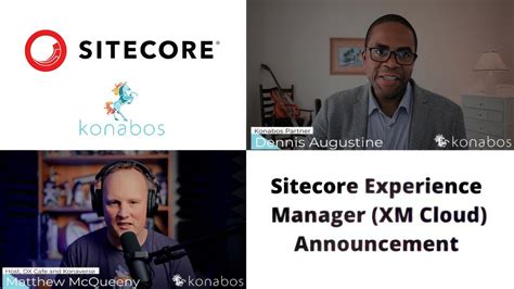 Sitecore Experience Manager Announcement Konabos