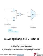 Lecture Demultiplexers And Multiplexers Pdf ELEC Digital Design Week Lecture Dr