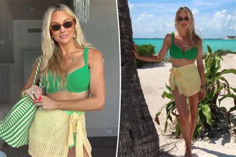 Brittany Aldean Shows Off Green Bikini In Spring Break Beach Photos