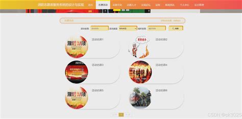 Springboot计算机毕业设计消防志愿者服务系统的设计与实现ny2g2 Csdn博客