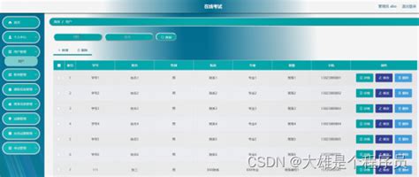 基于springboot实现在线考试系统演示【附项目源码论文说明】分享springboot在线演示 Csdn博客