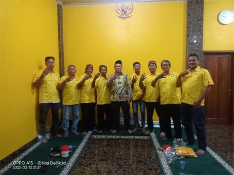 Jelang Pileg 2024 Muhamad Amud Bangun Konsolidasi Dengan