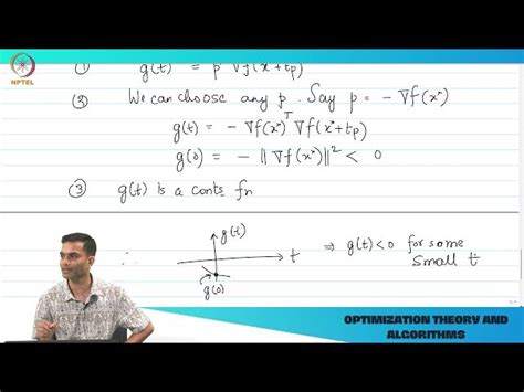 Free Video Unconstrained Optimization Proof Of 1st Order Condition
