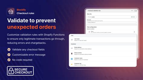 Blockify Checkout Rules Blockify Checkout Rules Customize Checkout