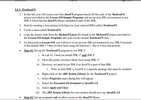 Solved L61 Testjavafx 1 In This Lab You Will Create Your