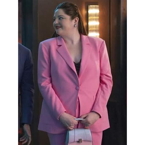 Hacks Kayla Pink Blazer Megan Stalter Pink Blazer