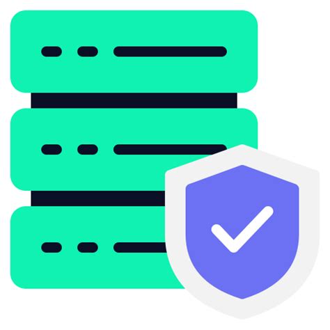 Secure Server Generic Color Fill Icon