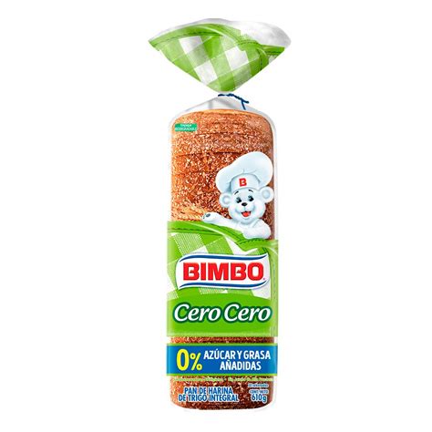 Pan Bimbo Cero Cero 610g Chedraui