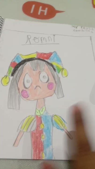 Drawing Of Pomni Tutorial From The Amazing Digital Circus Youtube