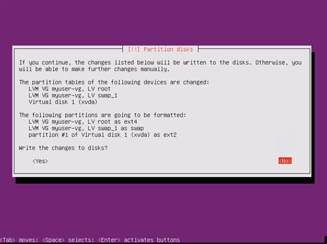 ubuntu 16 04 server 版安装过程图文详解 set up lvm csdn博客
