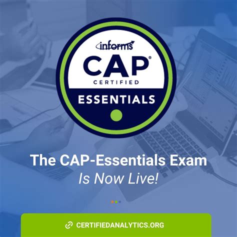 🚨 Its Here The Cap Essentials Exam Is Now Live Certified Analytics Professional