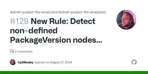 New Rule Detect Non Defined Packageversion Nodes When Using Central