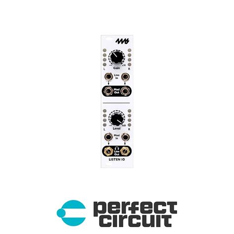 4ms listen io input output amplifier reverb