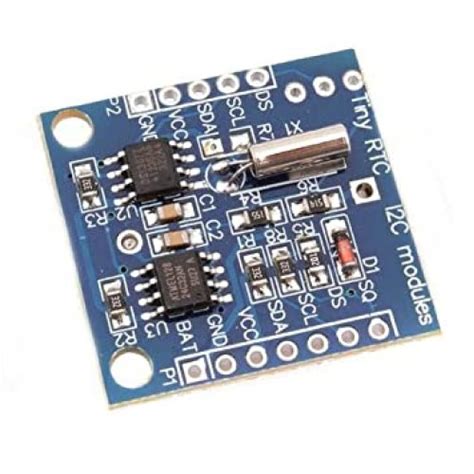 rtc i2c ds1307 module including coin cell battery fab to lab india