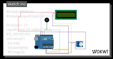 Projec Alaram Digital Wokwi Esp32 Stm32 Arduino Simulator