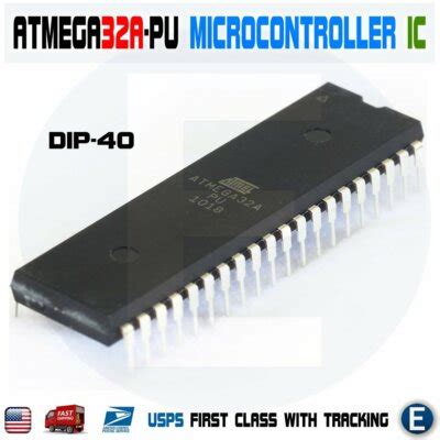 ATMEGA32 ATMEGA32A PU Microcontroller AVR MCU 32K Flash 16MHZ DIP 40 ATMEL IC EBay