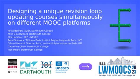 Pdf Designing A Unique Revision Loop Updating Courses Simultaneously