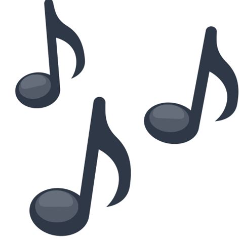 🎶 Multiple Musical Notes Emoji Copy And Paste Emoji Stock