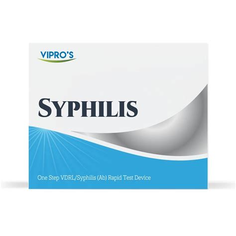 VIPRO S Syphilis Rapid Test Device At Rs 100 RPR Test Kit In Ahmedabad ID 24104720697