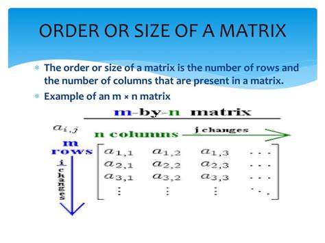 Matrices And Its Applications PPTX Physics Science