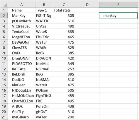 Belajar Excel 77 Fungsi Lower Di Excel — Minarsih Tech