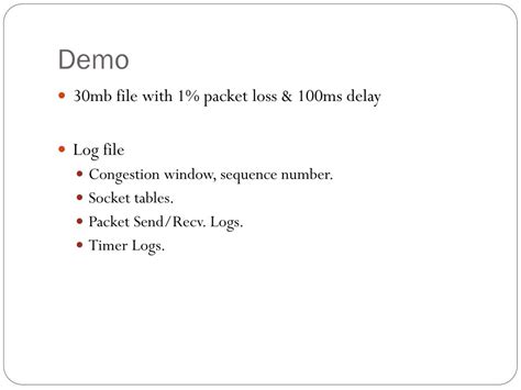 Ppt Tcp Over Udp Powerpoint Presentation Free Download Id 2209634