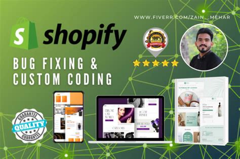 Do Shopify Bug Fixing And Shopify Custom Coding By Zainmehar Fiverr