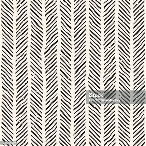 간단한 잉크 기하학적 패턴 흑백 흑백 스트로크 배경입니다 디자인에 맞게 손으로 그린 잉크 텍스처 거친에 대한 스톡 벡터 아트 및 기타 이미지 Istock