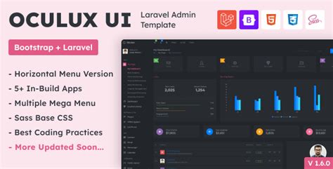 Oculux Ui Laravel Admin Dashboard Template