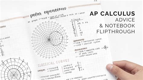 Calculus Tips Tricks 📚 Notebook Flip Through Youtube