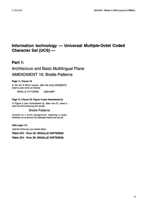 iso iec 10646 1 1993 amd 16 1998 information technology — universal