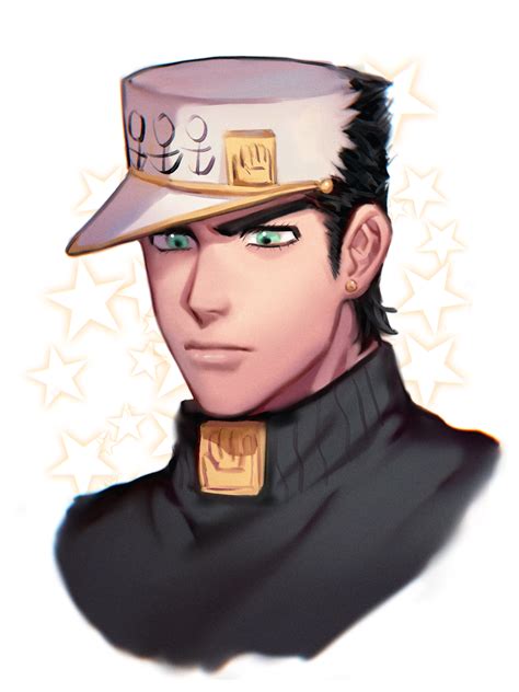 Kujo Jotaro Jojo No Kimyou Na Bouken And More Drawn By Danbooru