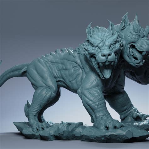 3d Printable Cerberus By Art Of V