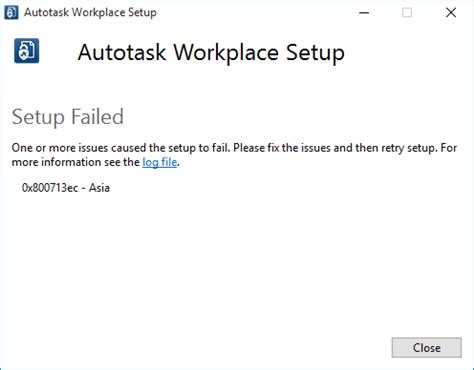 The Workplace App For Windows Or Workplace Server Installation Or Upgrade Failed What Do These